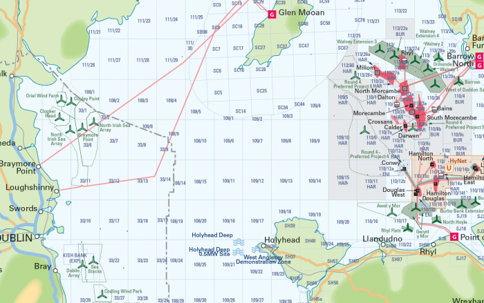 The Northwest Europe Offshore Energy Resources Map 2022 - Cosmographics Ltd